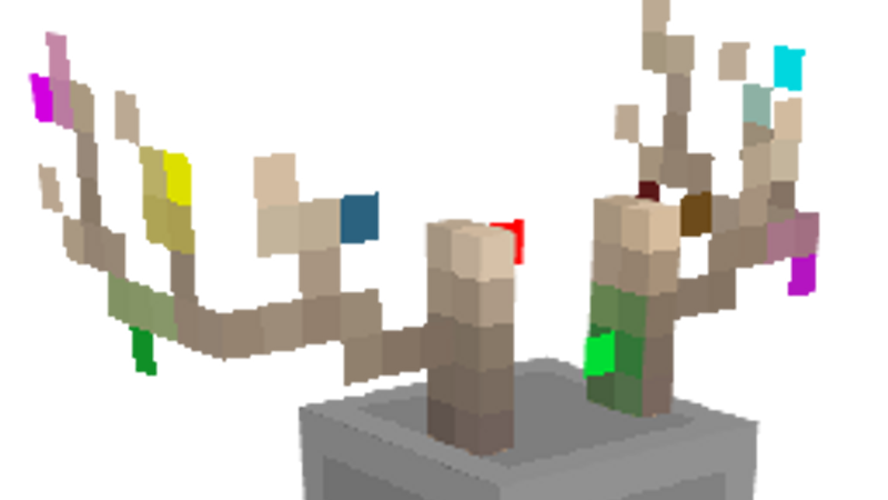 Blinking Antler Lights by Dots Aglow - Minecraft Bedrock Marketplace ...