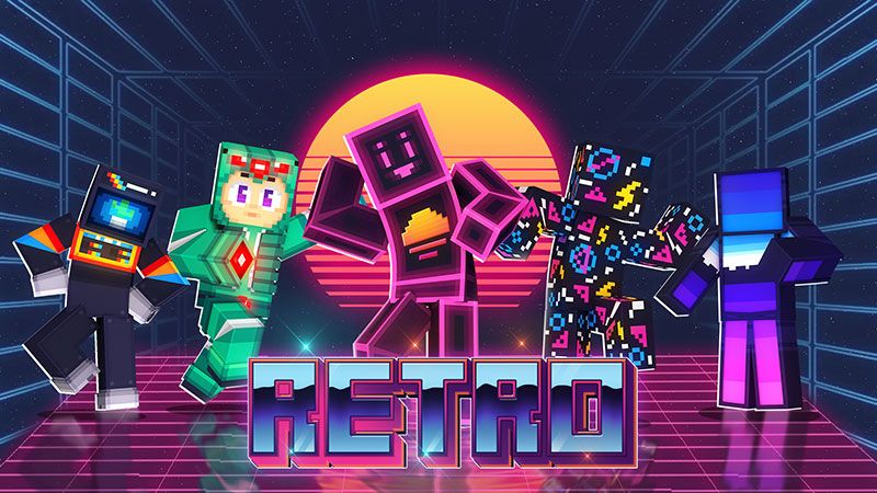 Retro by Dig Down Studios (Minecraft Skin Pack) - Minecraft Marketplace ...