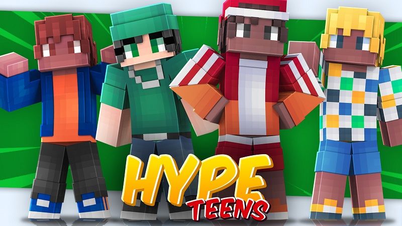 Hype Teens by Street Studios (Minecraft Skin Pack) - Minecraft ...