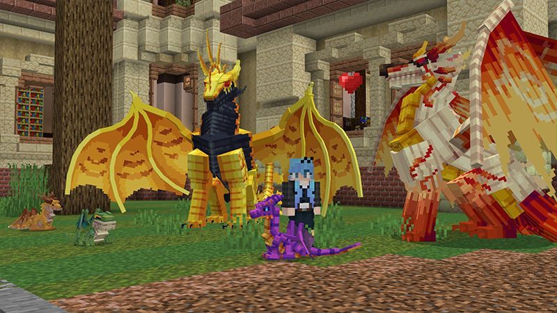 DragonFire Add-On by Spectral Studios - Minecraft Bedrock Marketplace ...