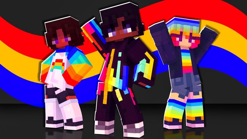 RGB Fashion by Maca Designs (Minecraft Skin Pack) - Minecraft Bedrock ...