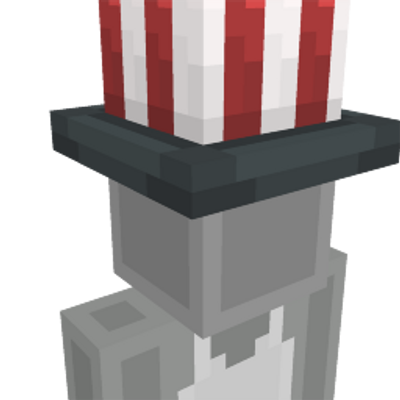 Popcorn Hat by Podcrash - Minecraft Bedrock Marketplace Explorer