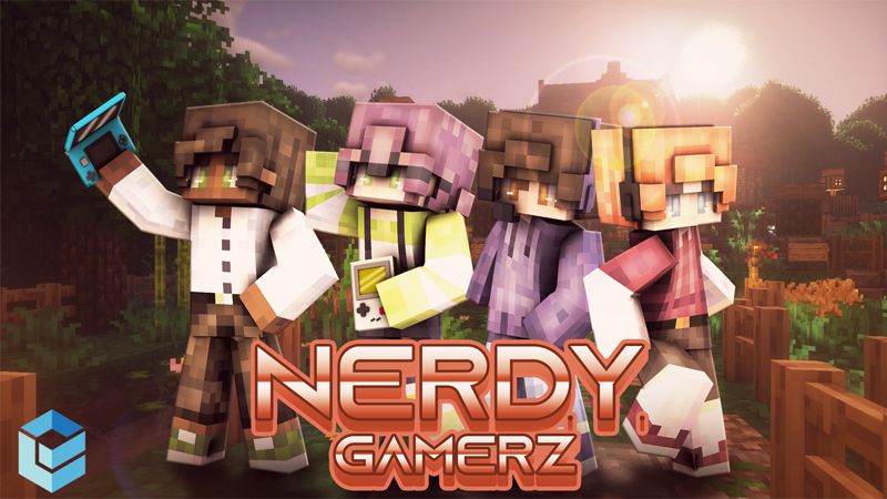 Nerdy Gamerz by Entity Builds (Minecraft Skin Pack) - Minecraft Bedrock ...
