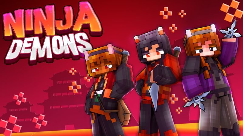 Ninja Demons by The Craft Stars (Minecraft Skin Pack) - Minecraft ...