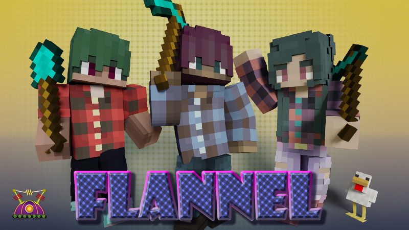 Flannel by Cleverlike (Minecraft Skin Pack) - Minecraft Bedrock ...