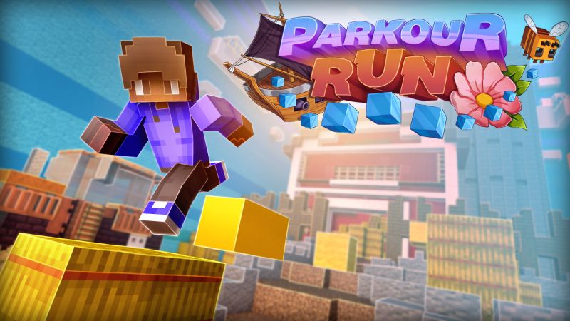 Parkour Run by CubeCraft Games (Minecraft Marketplace Map) - Minecraft ...