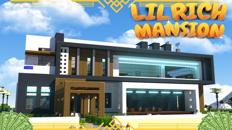 Lil Rich Mansion by 4KS Studios (Minecraft Marketplace Map) - Minecraft ...