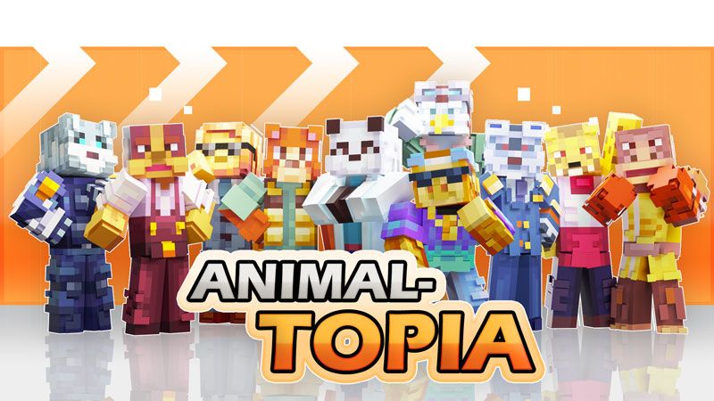Animal Topia by Next Studio (Minecraft Skin Pack) - Minecraft Bedrock ...