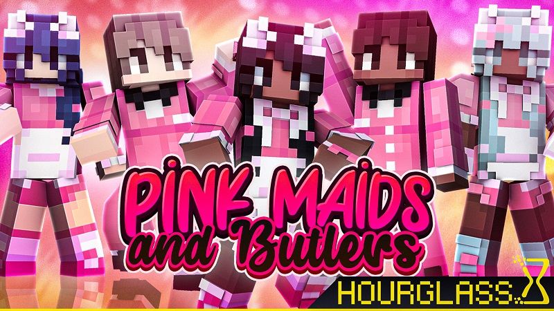 Pink Maids and Butlers by Hourglass Studios (Minecraft Skin Pack ...