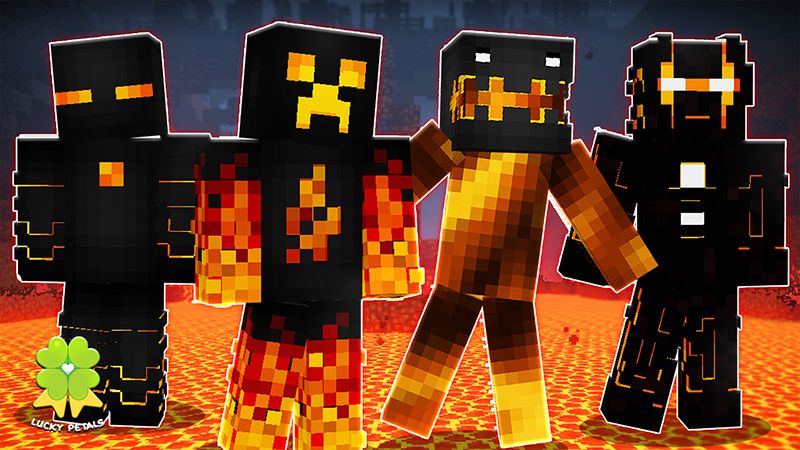 Nether Curse by The Lucky Petals (Minecraft Skin Pack) - Minecraft ...