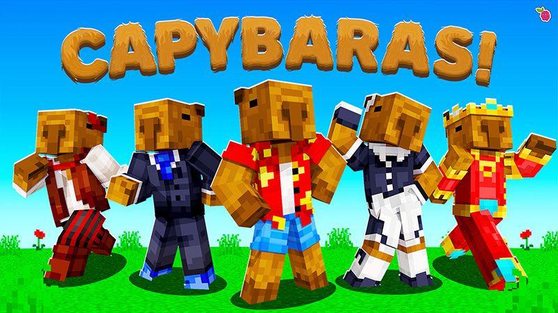 Capybaras by Razzleberries (Minecraft Skin Pack) - Minecraft ...