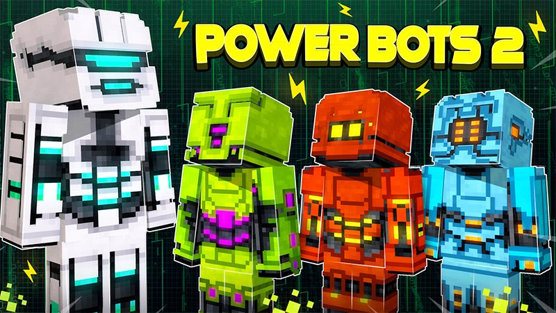 Power Bots 2 by GoE-Craft (Minecraft Skin Pack) - Minecraft Marketplace ...