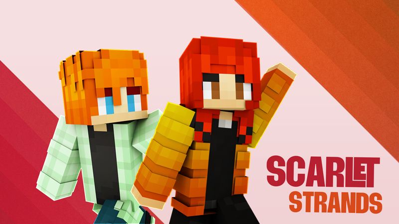 Scarlet Strands by Impulse (Minecraft Skin Pack) - Minecraft Bedrock ...