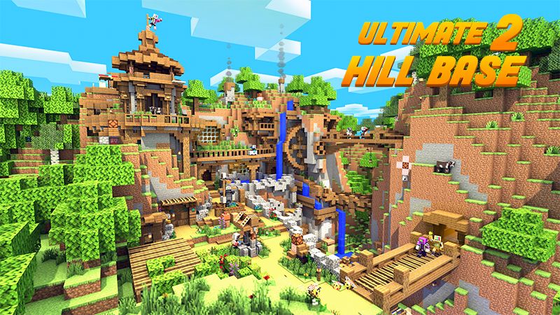 Ultimate Hill Base 2 by Glowfischdesigns (Minecraft Marketplace Map ...