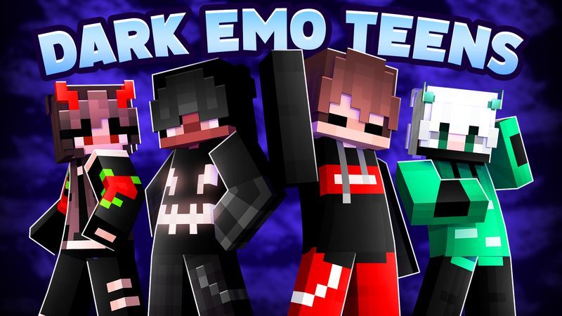 Dark Emo Teens by Meraki (Minecraft Skin Pack) - Minecraft Marketplace ...