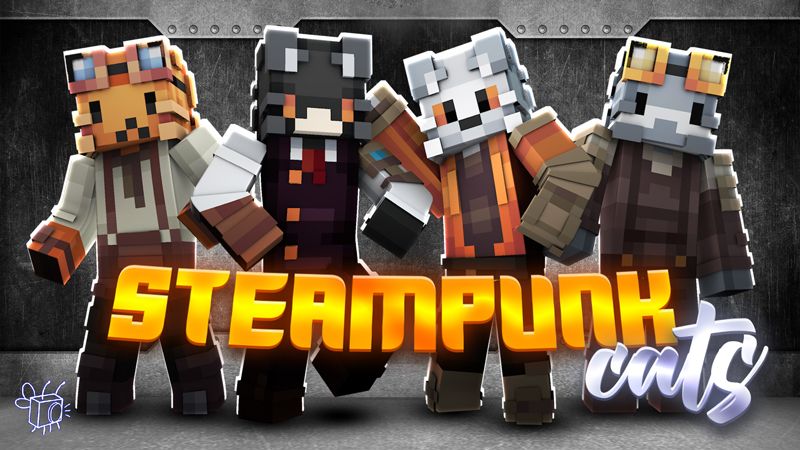 Steampunk Cats by Blu Shutter Bug (Minecraft Skin Pack) - Minecraft ...