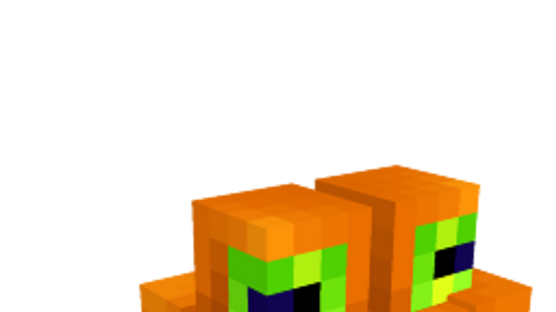 Orange Frog Head by Syclone Studios - Minecraft Marketplace (via ...