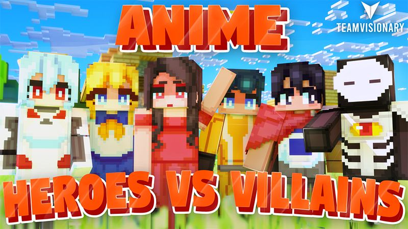 Anime Heroes vs Villains by Team Visionary (Minecraft Skin Pack ...