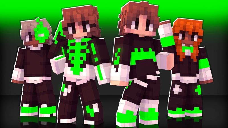 Toxic Teens by Maca Designs (Minecraft Skin Pack) - Minecraft ...