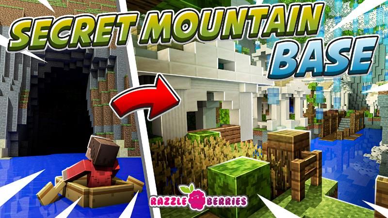 Secret Mountain Base by Razzleberries (Minecraft Marketplace Map ...