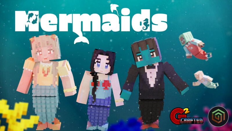 Mermaids by G2Crafted (Minecraft Skin Pack) - Minecraft Marketplace ...
