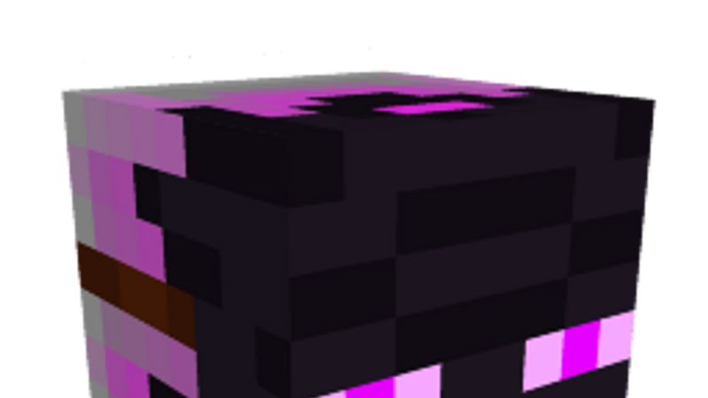 Enderman Face by Rainbow Theory - Minecraft Marketplace (via bedrockexplorer.com)