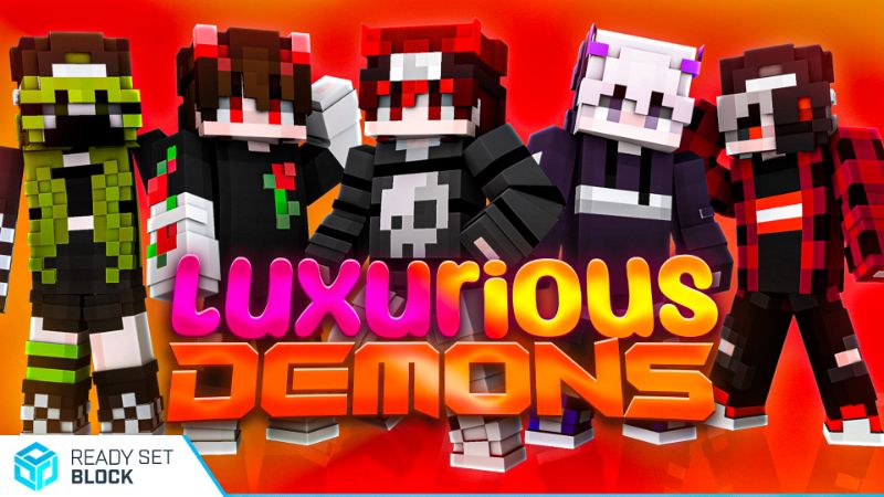 Luxurious Demons by Ready, Set, Block! (Minecraft Skin Pack ...