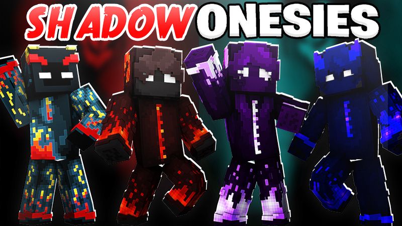 Shadow Onesies by The Lucky Petals (Minecraft Skin Pack) - Minecraft ...