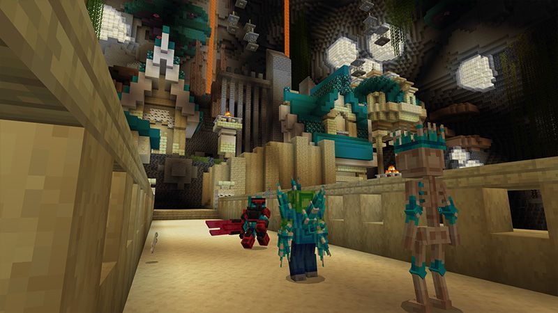 Creeper Castle by Odyssey Builds (Minecraft Marketplace Map ...