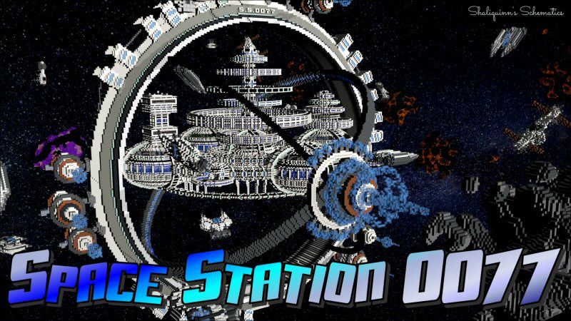 Space Station 0077 by Shaliquinn's Schematics (Minecraft Marketplace ...