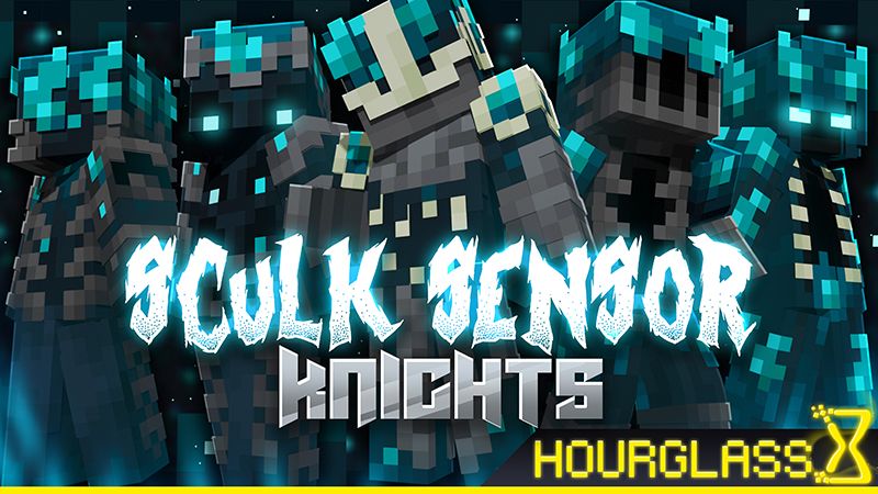Sculk Sensor Knights by Hourglass Studios (Minecraft Skin Pack ...