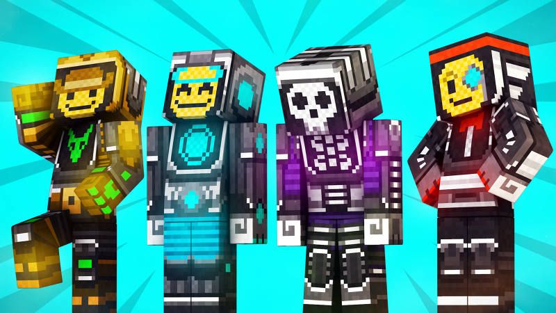 Emoji Bots 40 by 57Digital (Minecraft Skin Pack) - Minecraft ...