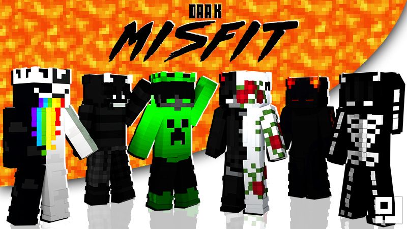Dark Misfit by inPixel (Minecraft Skin Pack) - Minecraft Marketplace ...