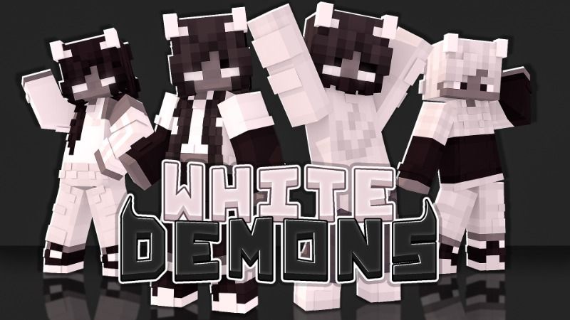 WHITE DEMONS by Skilendarz (Minecraft Skin Pack) - Minecraft ...