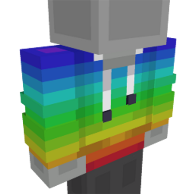 Rainbow Hoodie by Honeyfrost - Minecraft Marketplace (via ...