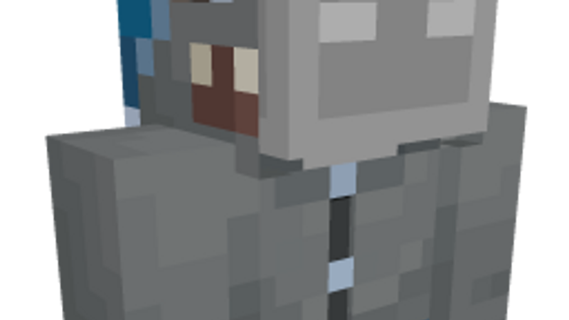 Blue Hoodie by Minecraft - Minecraft Marketplace (via bedrockexplorer.com)