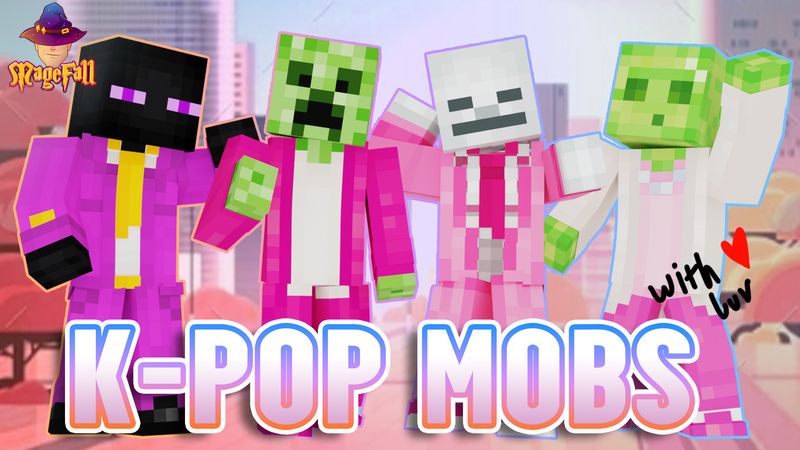 Kpop Mobs by Magefall (Minecraft Skin Pack) - Minecraft Marketplace ...