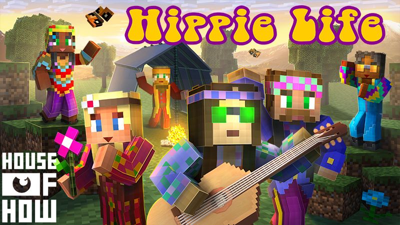 Hippie Life by House of How (Minecraft Skin Pack) - Minecraft ...
