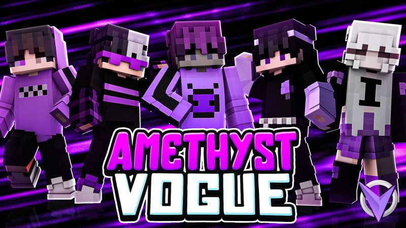 Amethyst Vogue by Team Visionary (Minecraft Skin Pack) - Minecraft ...