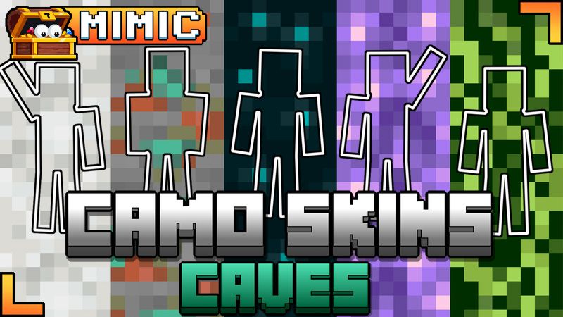 Camo Skins Caves by Mimic (Minecraft Skin Pack) - Minecraft Marketplace ...
