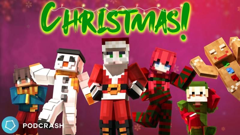 Christmas by Podcrash (Minecraft Skin Pack) - Minecraft Bedrock ...