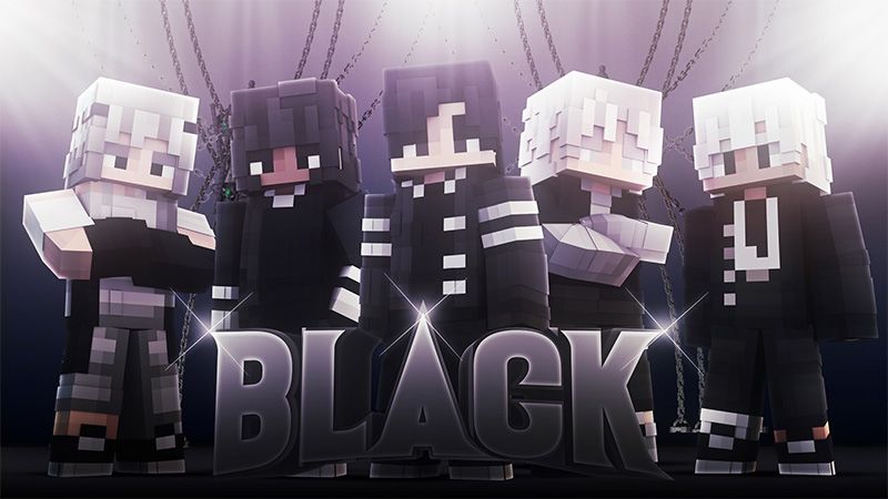 BLACK by Radium Studio (Minecraft Skin Pack) - Minecraft Marketplace ...