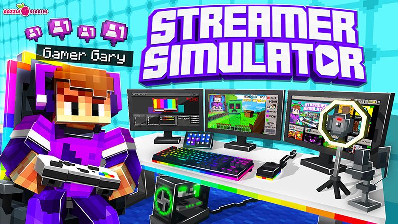 Streamer Simulator by Razzleberries (Minecraft Marketplace Map ...