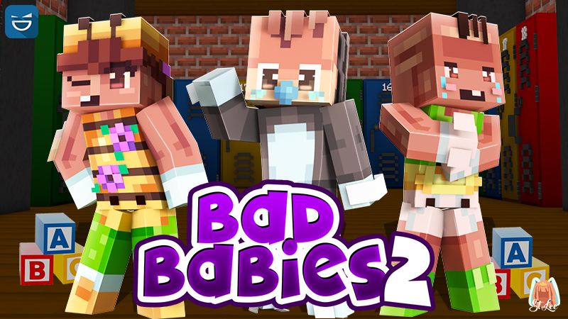 Bad Babies 2 by Giggle Block Studios (Minecraft Skin Pack) - Minecraft ...