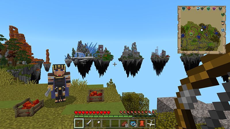 The Ultimate PvP Texture Pack by Honeyfrost - Minecraft Bedrock ...