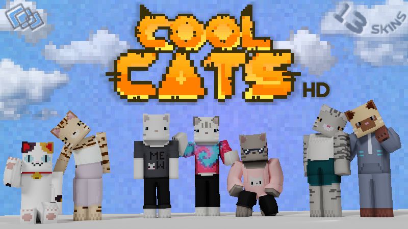 Cool Cats by Tetrascape (Minecraft Skin Pack) - Minecraft Marketplace ...