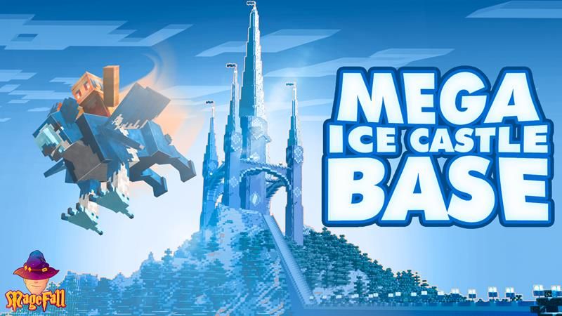 Mega Ice Castle Base by Magefall (Minecraft Marketplace Map ...