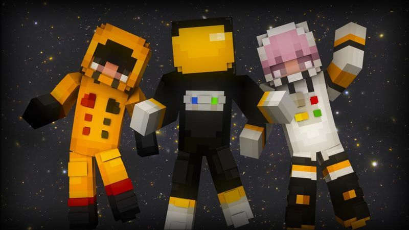 Golden Galaxy by 5 Frame Studios (Minecraft Skin Pack) - Minecraft ...