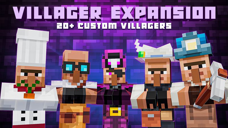 Villager Expansion by Giggle Block Studios (Minecraft Marketplace Map ...