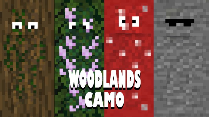 Woodlands Camo by Pixelationz Studios (Minecraft Skin Pack) - Minecraft ...